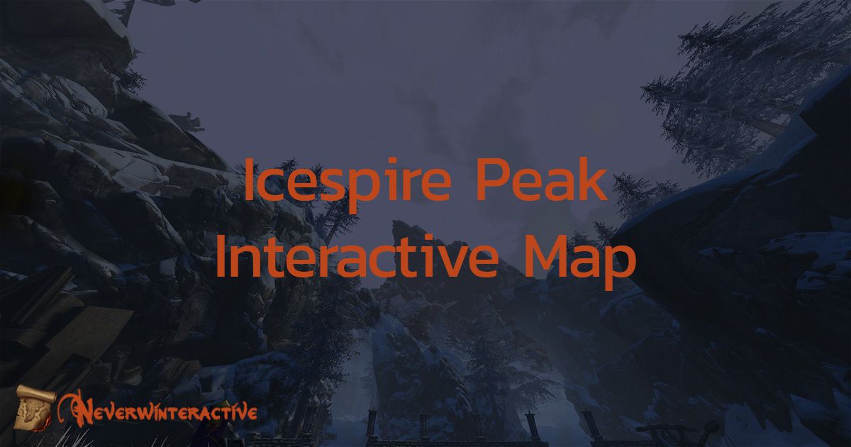 Icespire Peak Map | Interactive | Neverwinteractive